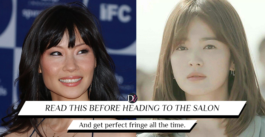 How To Style Your Fringe According to Your Face Shape