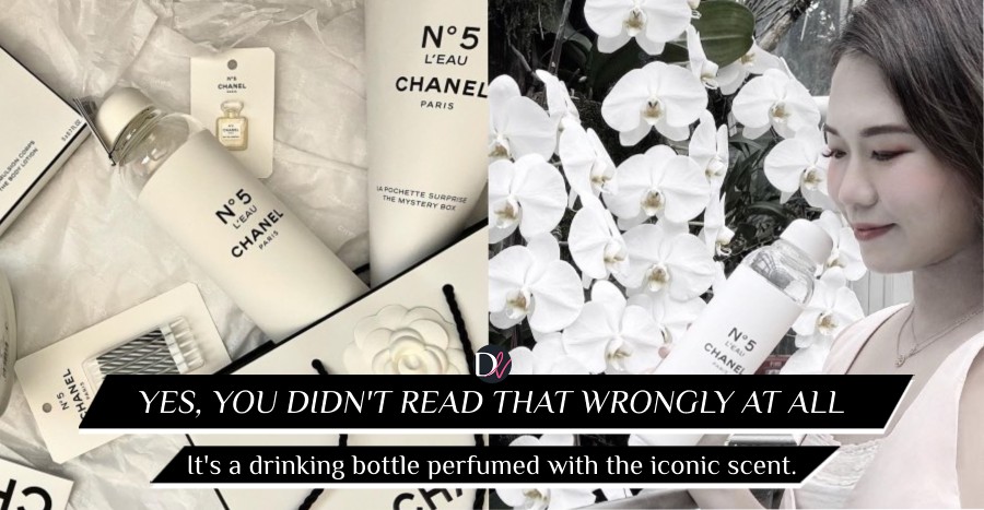 Chanel launches a sleek new water bottle - and it's scented with the ...