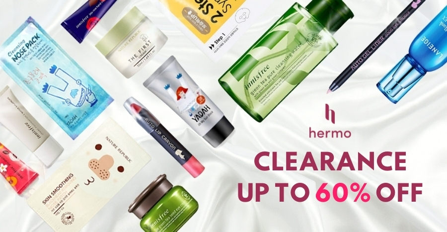 Hermo: Up to 60% off your beauty essentials - Clearance sale. Snag 'em now!