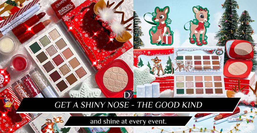 This Rudolph The Red-Nosed Reindeer makeup collection will go down in ...