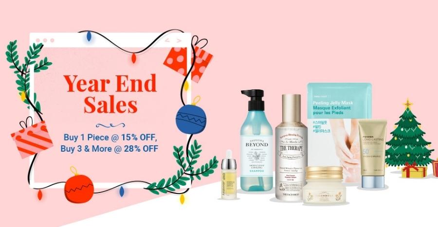 Kiss 2021 goodbye with The Face Shop's Year-End Sale — up to 28% off!
