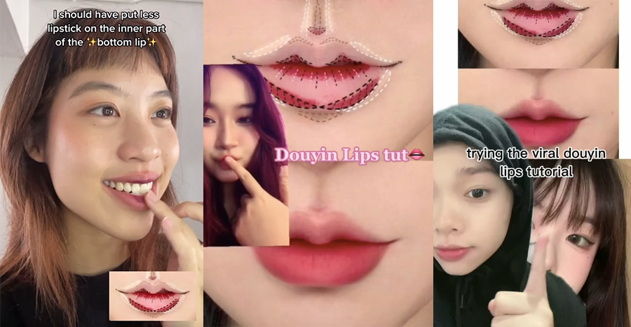 This Douyin lip hack is trending because of how it makes lips look naturally plump and pouty