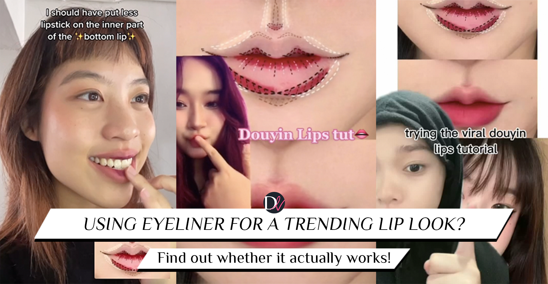 This Douyin lip hack is trending because of how it makes lips look ...