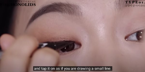 3 ways to draw eyeliner on monolids: Korean puppy style