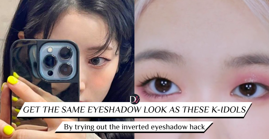 The inverted eyeshadow hack is what K-pop idols use to flaunt their ...