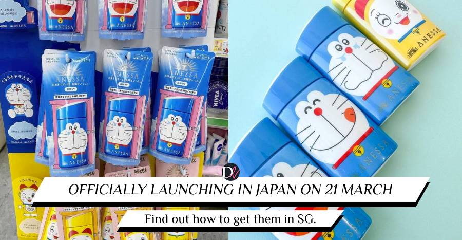 Anessa launches a super adorable line featuring Doraemon with cute ...