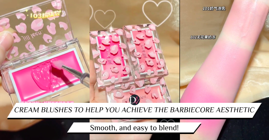 These stunning Barbie-pink blushes remind us of strawberry mousse and ...