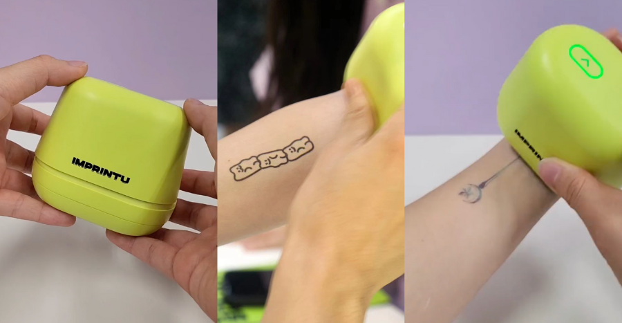 A temporary tattoo printer with designs from BTS' tattooist POLYC? Here ...