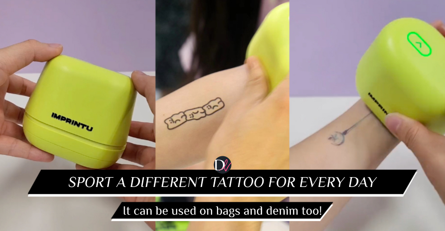 A temporary tattoo printer with designs from BTS' tattooist POLYC? Here ...