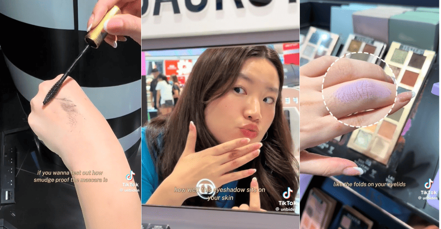 The best and most hygienic way to use makeup testers when you shop at ...