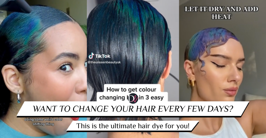 This brand has created the first holographic, colour-changing hair dye ...