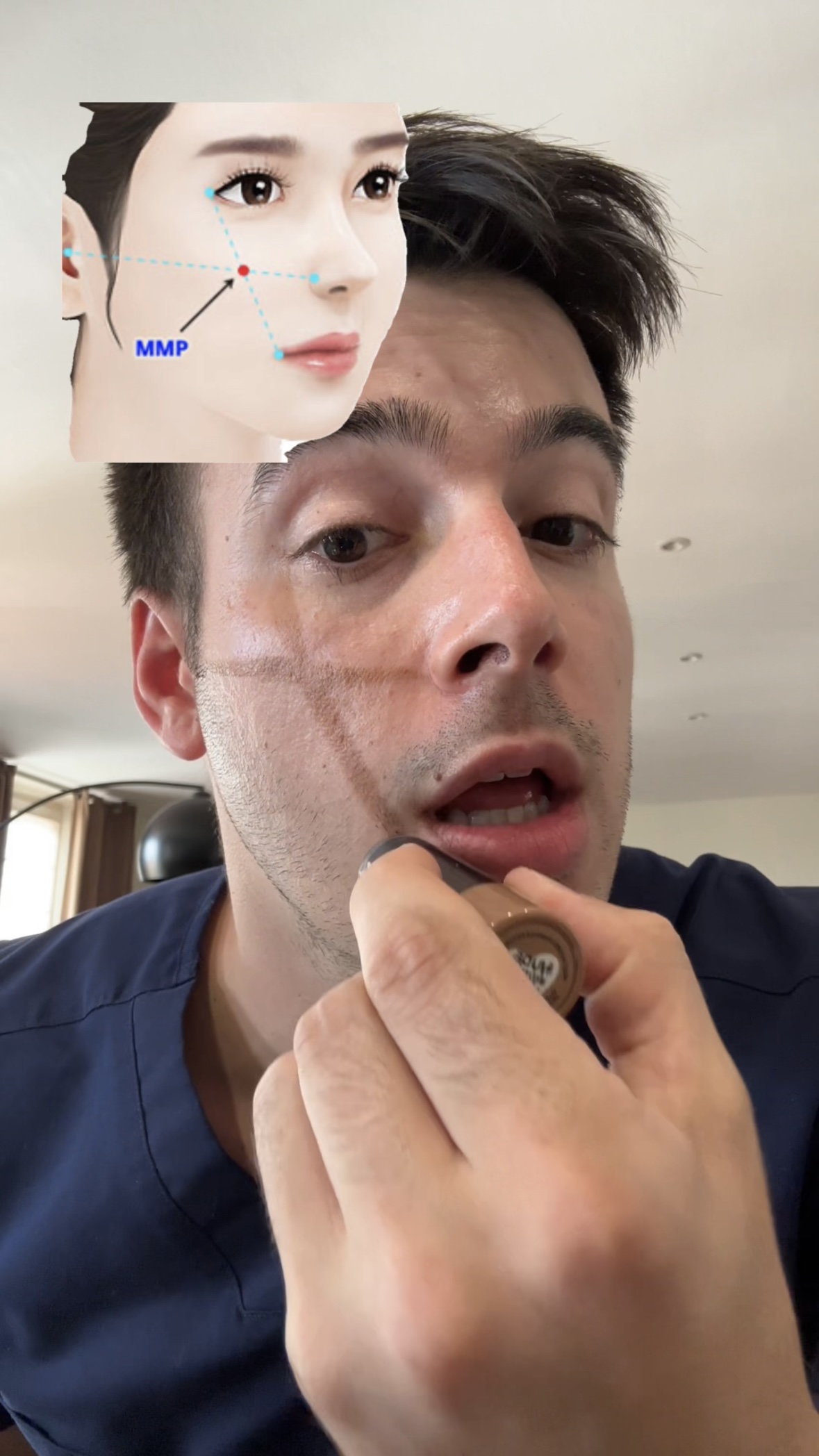 Here's the most scientific way to contour and apply blush