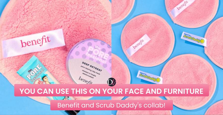 Benefit Cosmetics Collaborates With Scrub Daddy for a Surprising ...