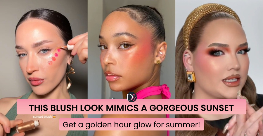 This Viral “Sunset Blush” Trend Gives You the Perfect Sunkissed Glow ...