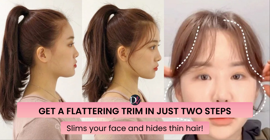 This Easy Trim Makes You Look Younger While Slimming Your Face
