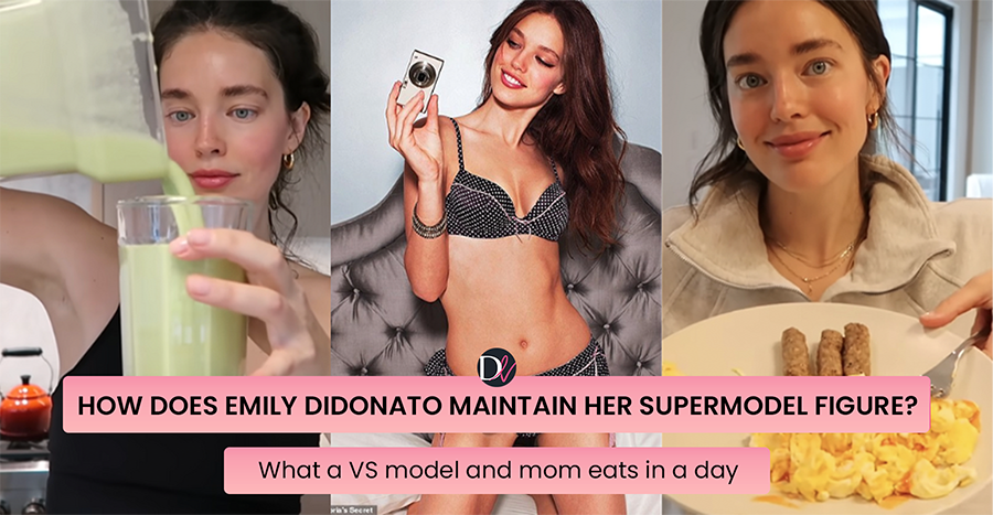 How Victoria’s Secret Model Emily DiDonato Lost 18kg Post-pregnancy – Everything She Eats in a Day
